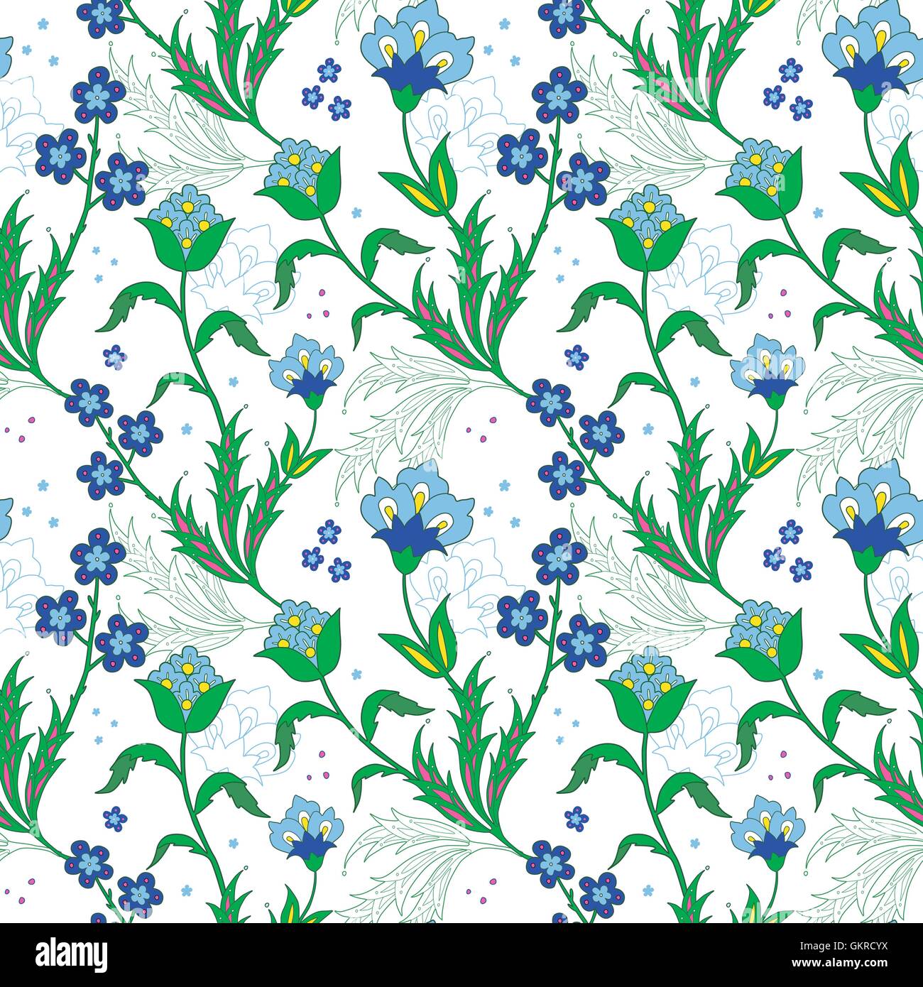 Turkish pattern vector Stock Vector Images - Alamy