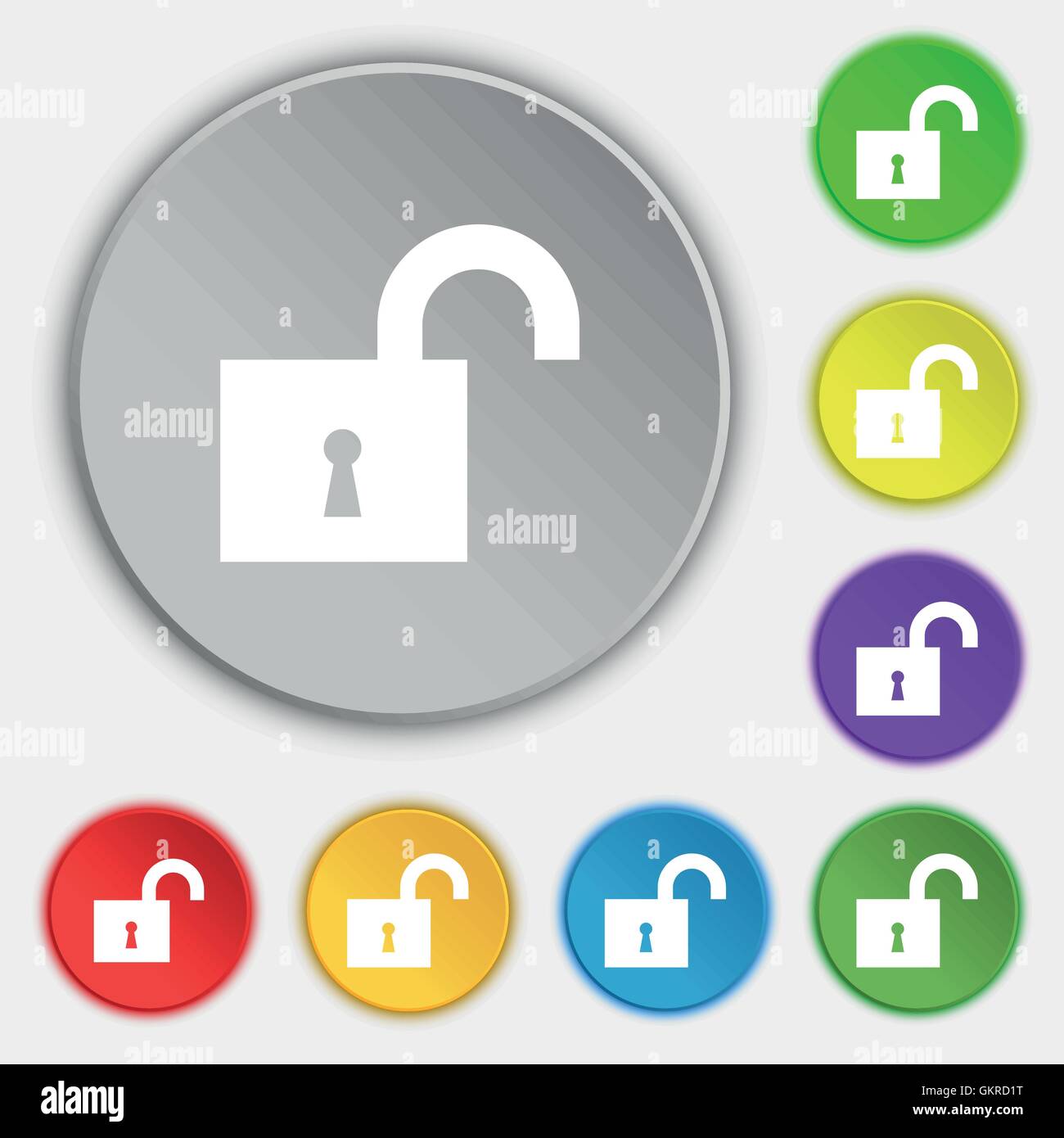 Number five key Stock Vector Images - Alamy