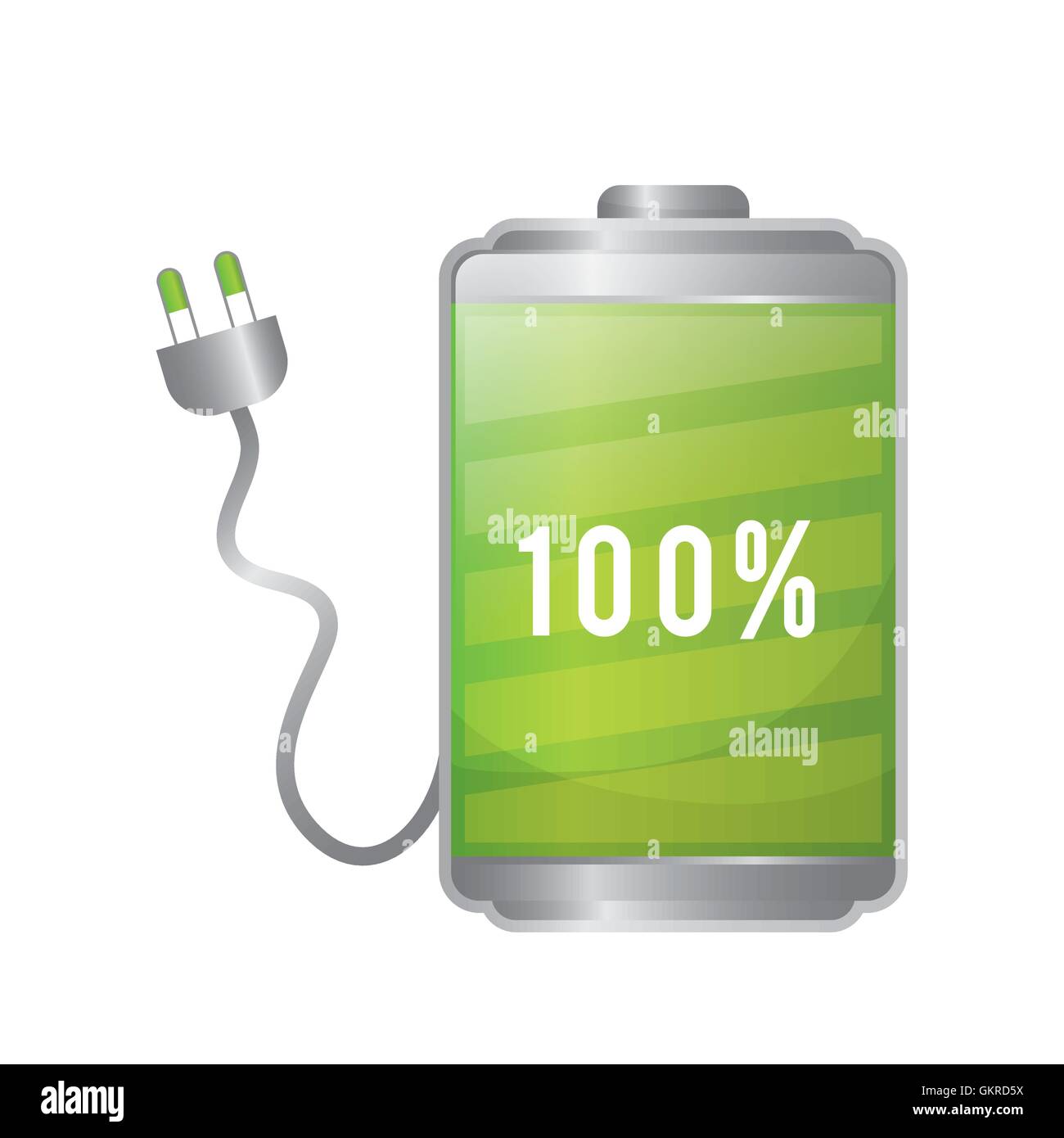 Battery design, energy and power concept, editable vector Stock Vector ...