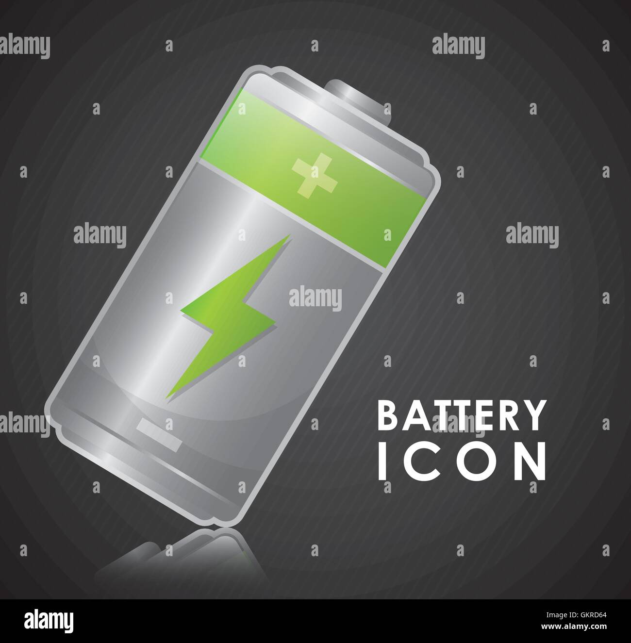 Battery design, energy and power concept, editable vector Stock Vector ...