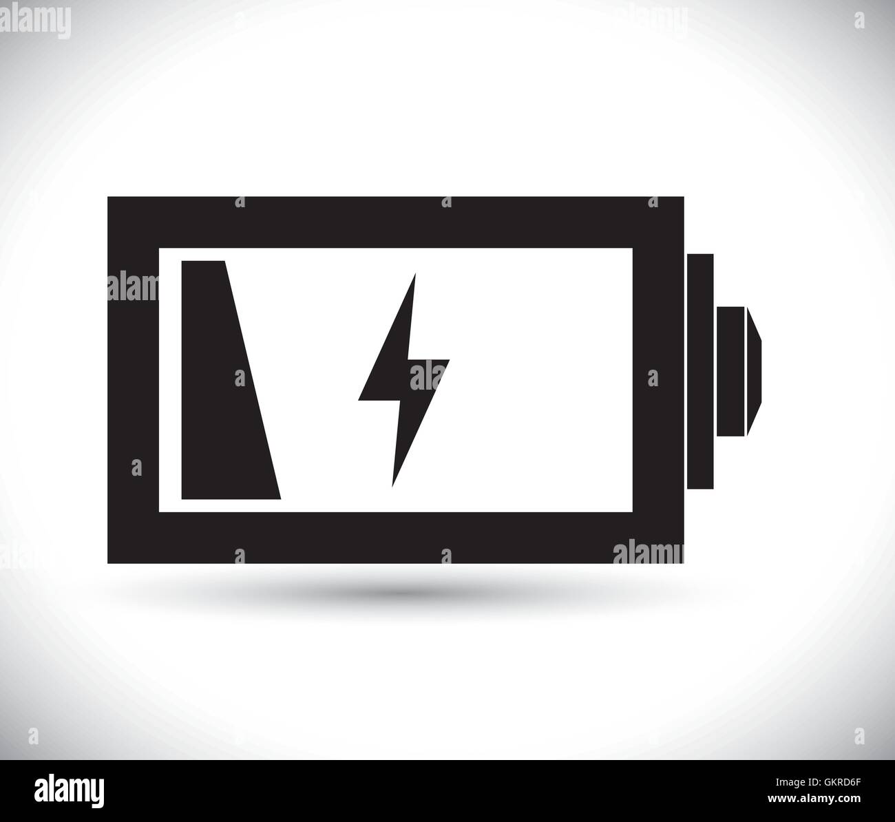 Battery design, energy and power concept, editable vector Stock Vector ...