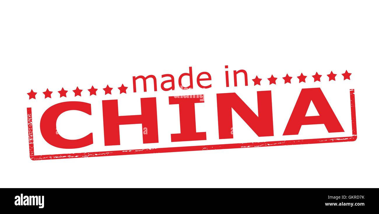Made in China Stock Vector Image & Art - Alamy