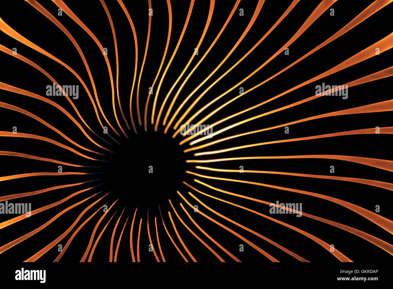 Abstract orange lighted background sun rays Stock Photo - Alamy