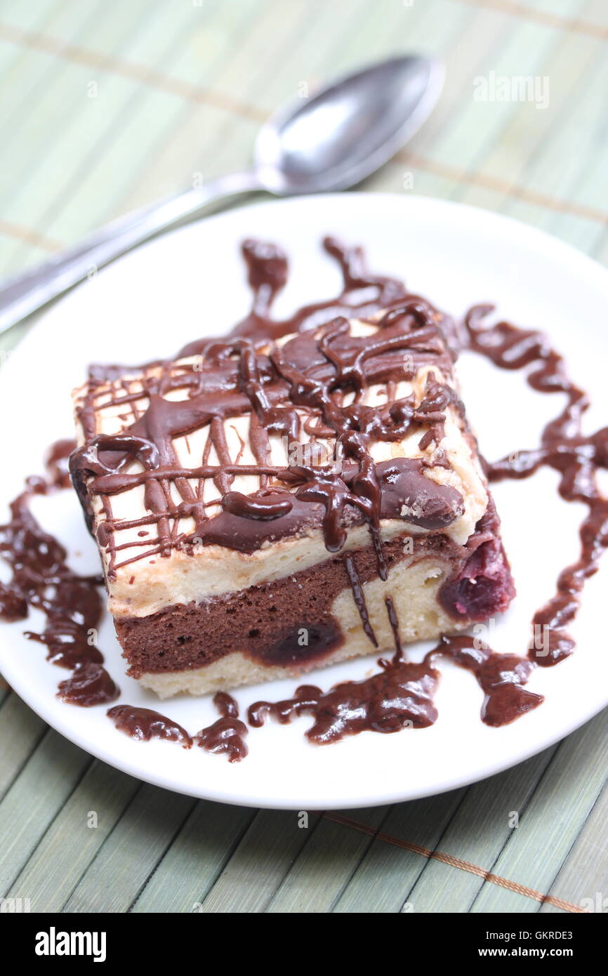 danube wave cake Stock Photo - Alamy