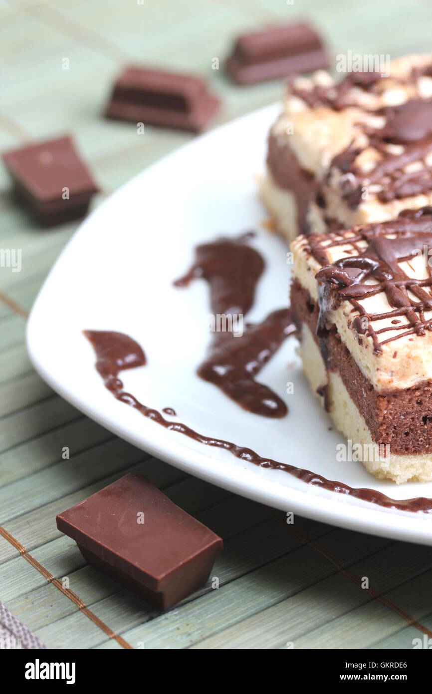 danube wave cake Stock Photo - Alamy