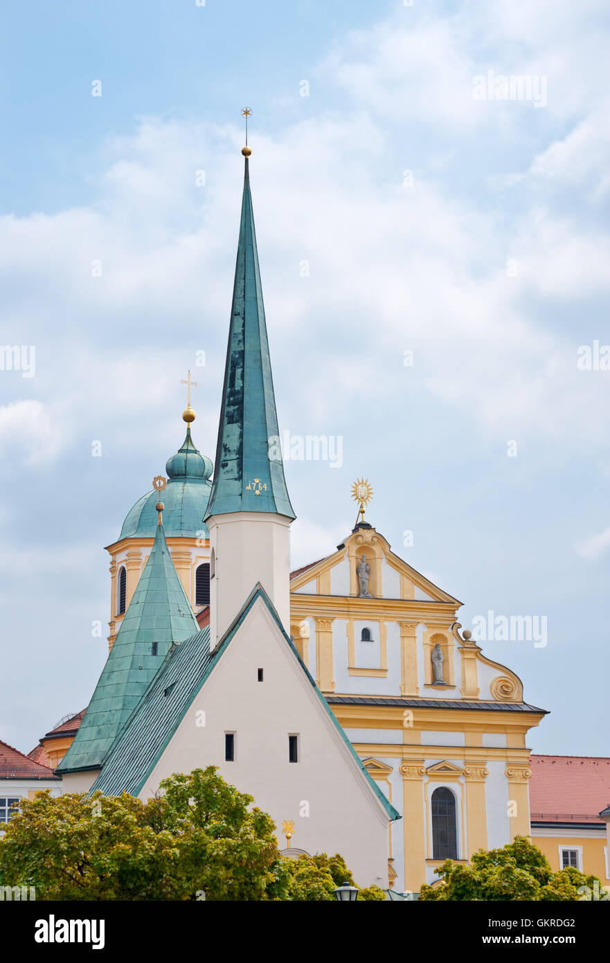 Church in Altotting Stock Photo - Alamy
