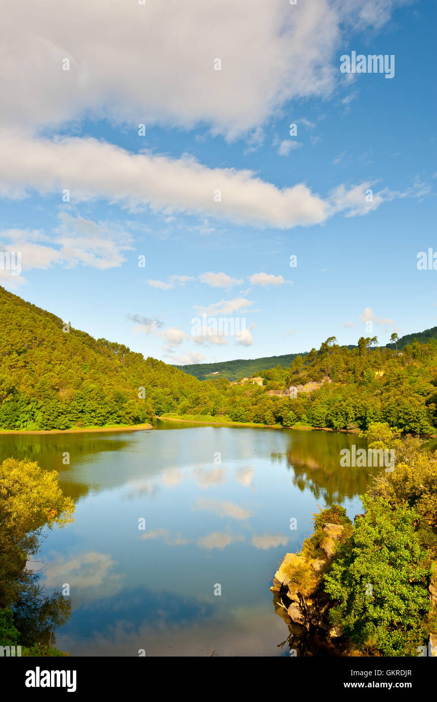 Lake in Alps Stock Photo - Alamy