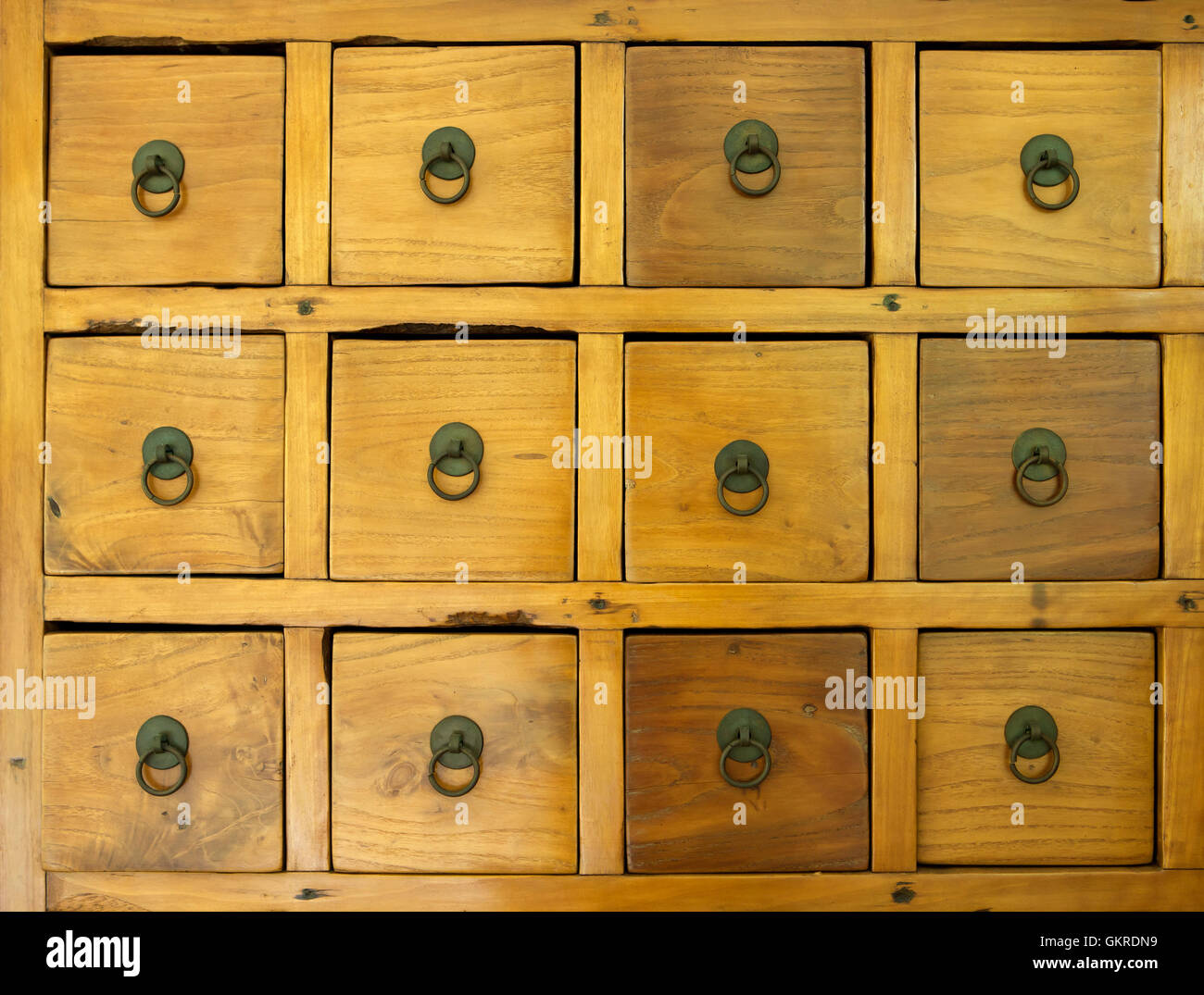 the old wooden drawer Stock Photo - Alamy