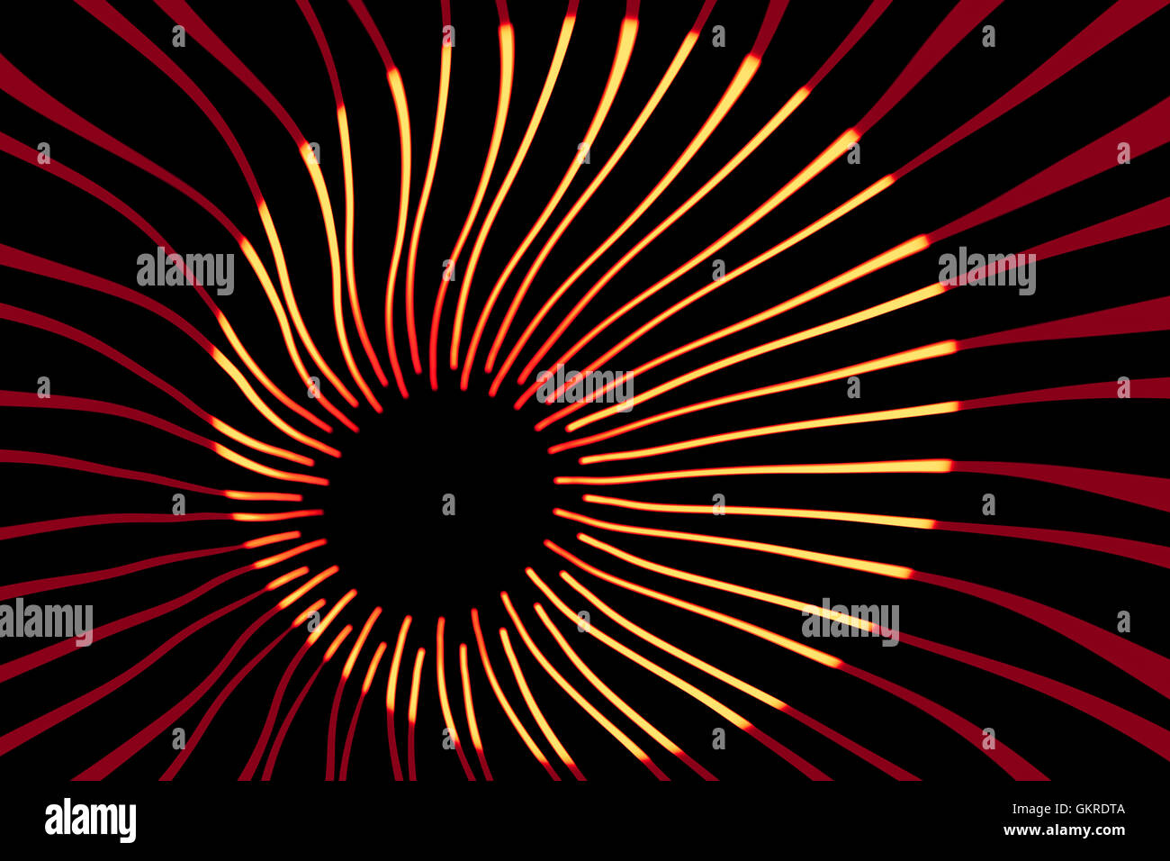 Abstract orange lighted background sun rays Stock Photo - Alamy