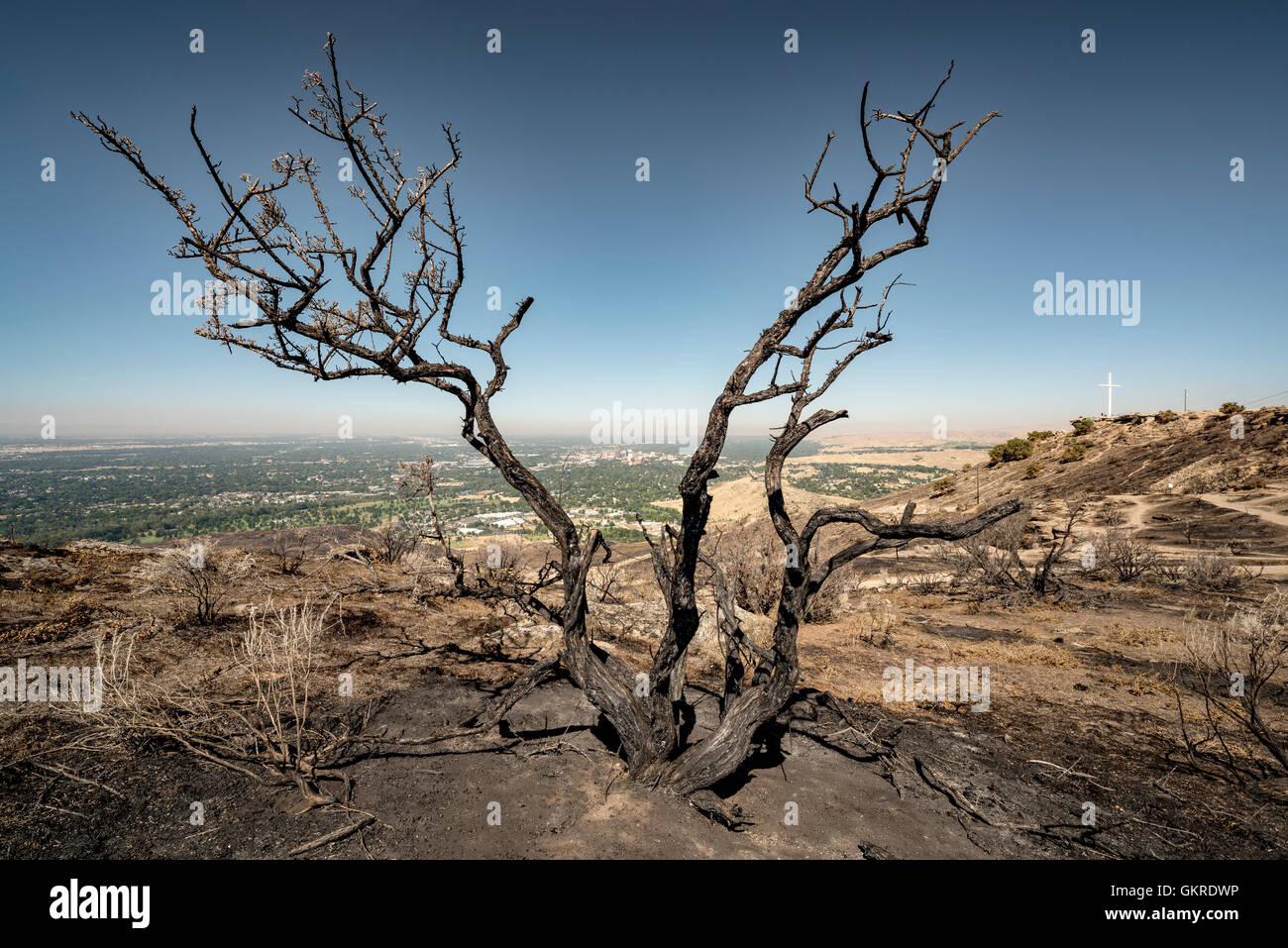 Sagebrush fire hi-res stock photography and images - Alamy