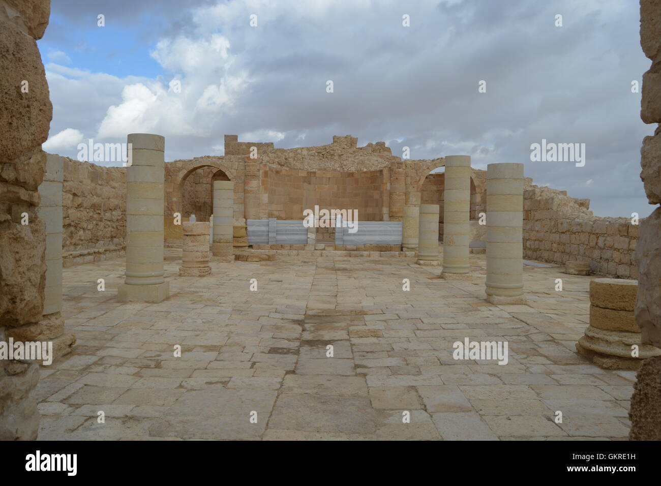 En Avdat National Park, Israel Stock Photo - Alamy