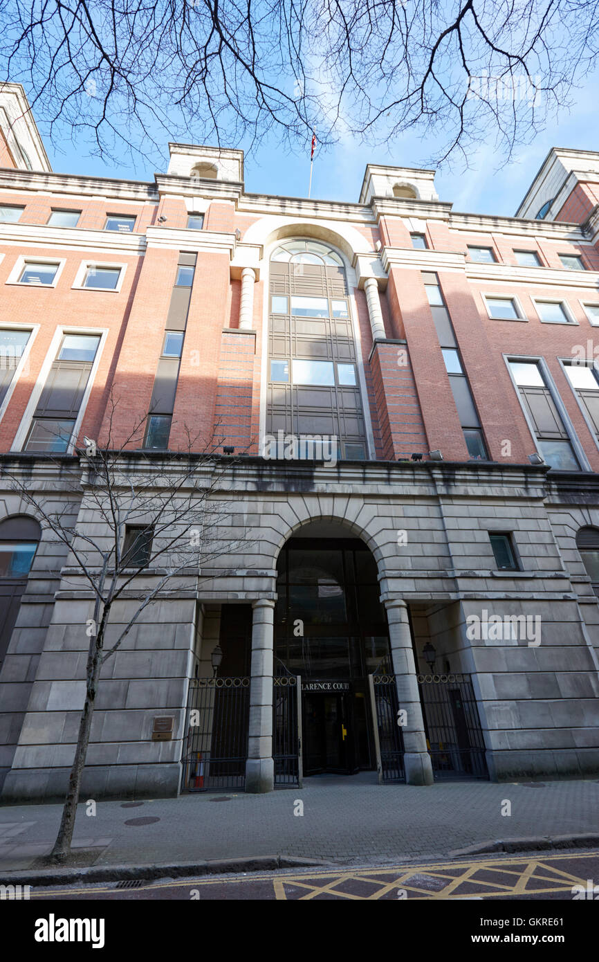 clarence court office building adelaide street belfast used by various ...
