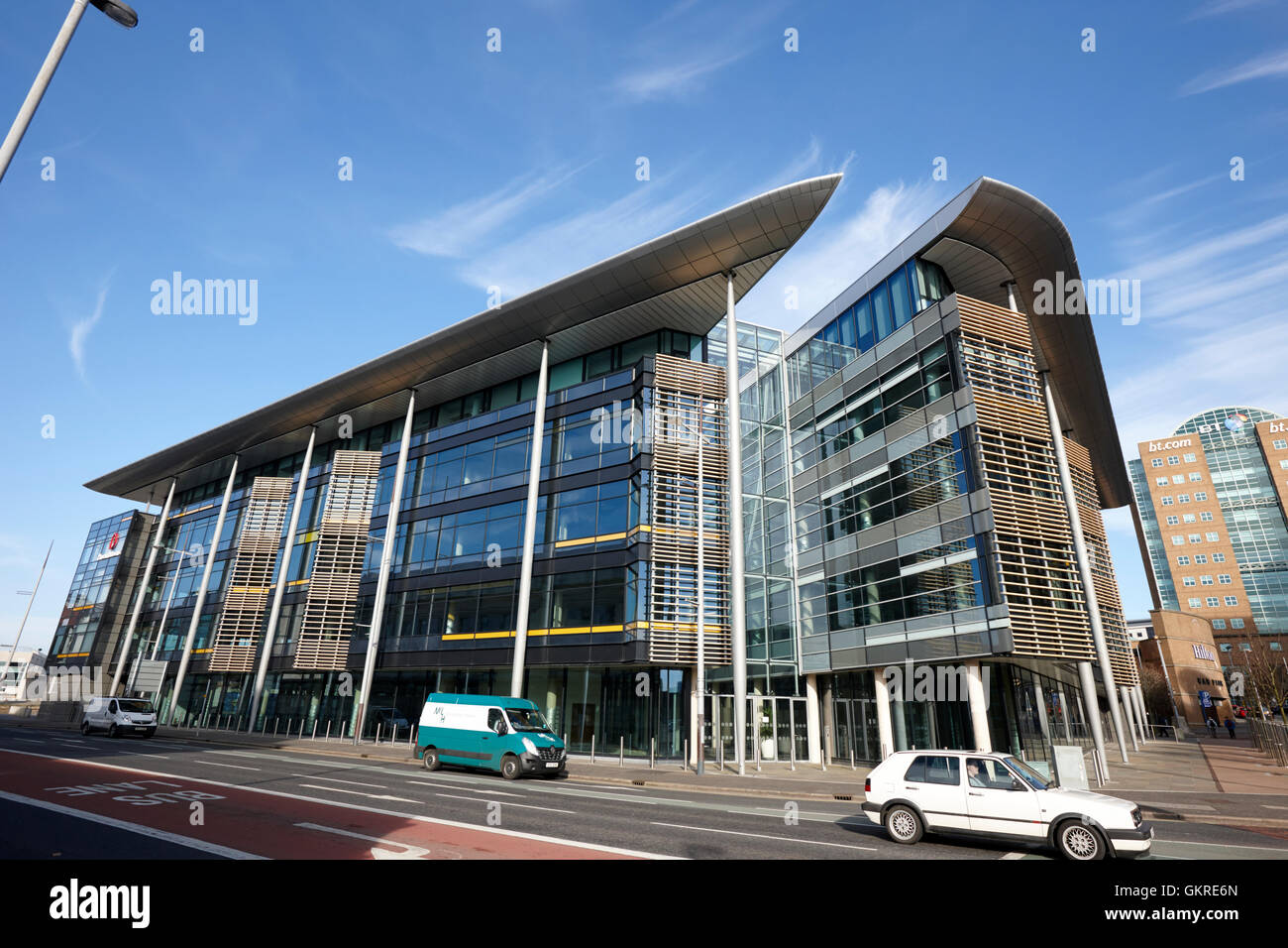 The soloist building lanyon place Belfast Stock Photo - Alamy