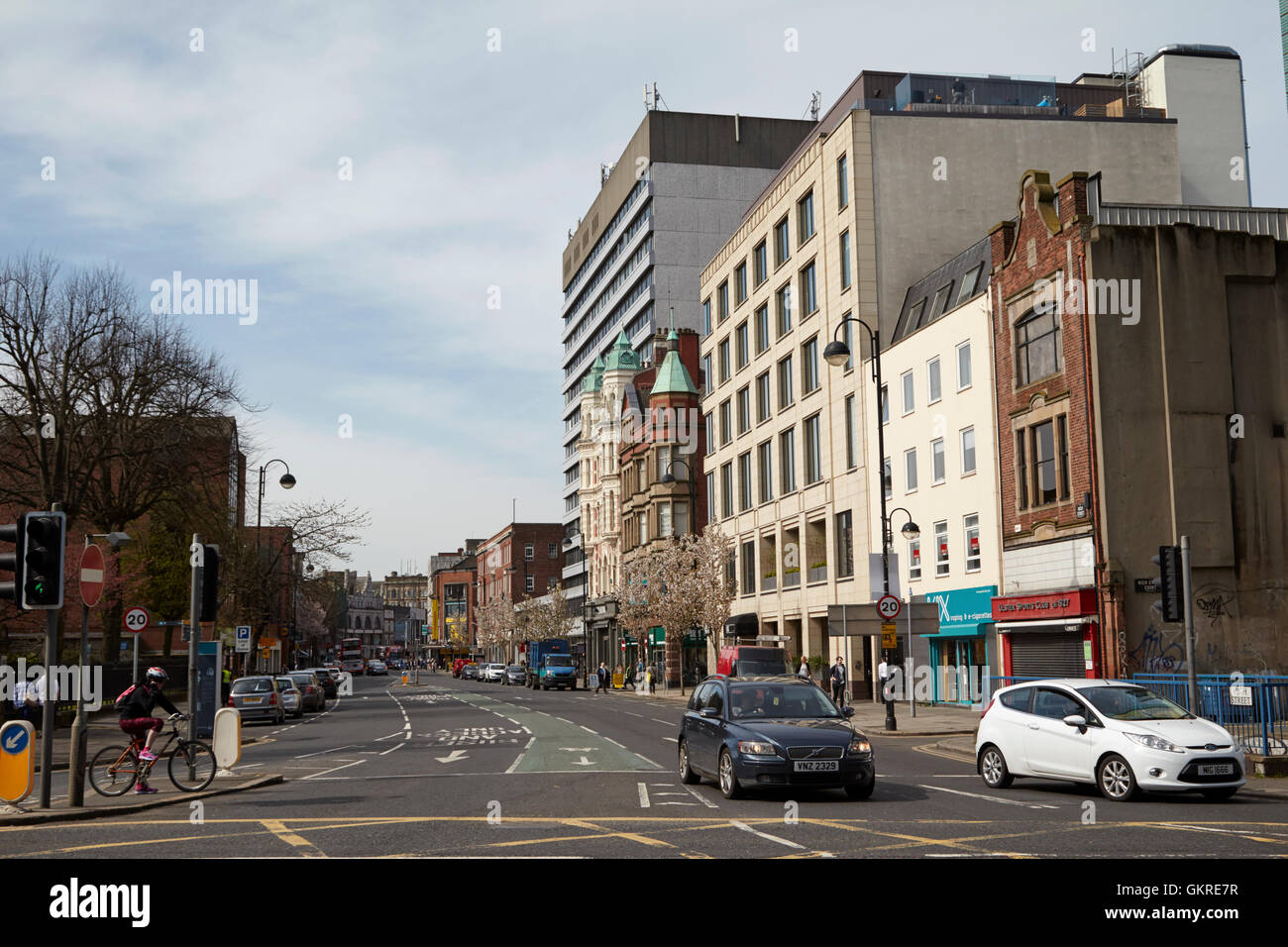 high street belfast site of the original ford where the river farset ...