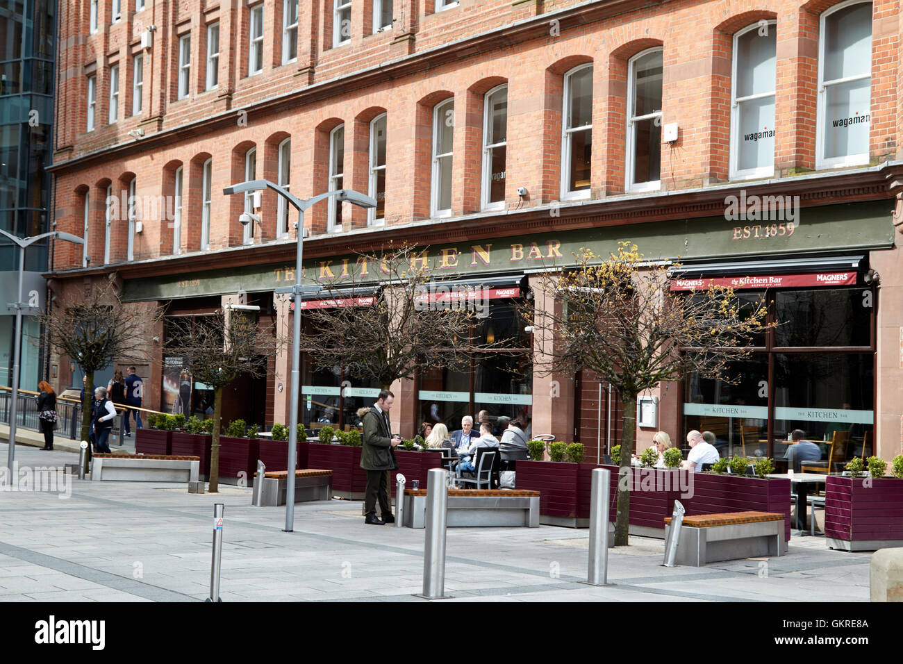 the kitchen bar in victoria square belfast Stock Photo - Alamy