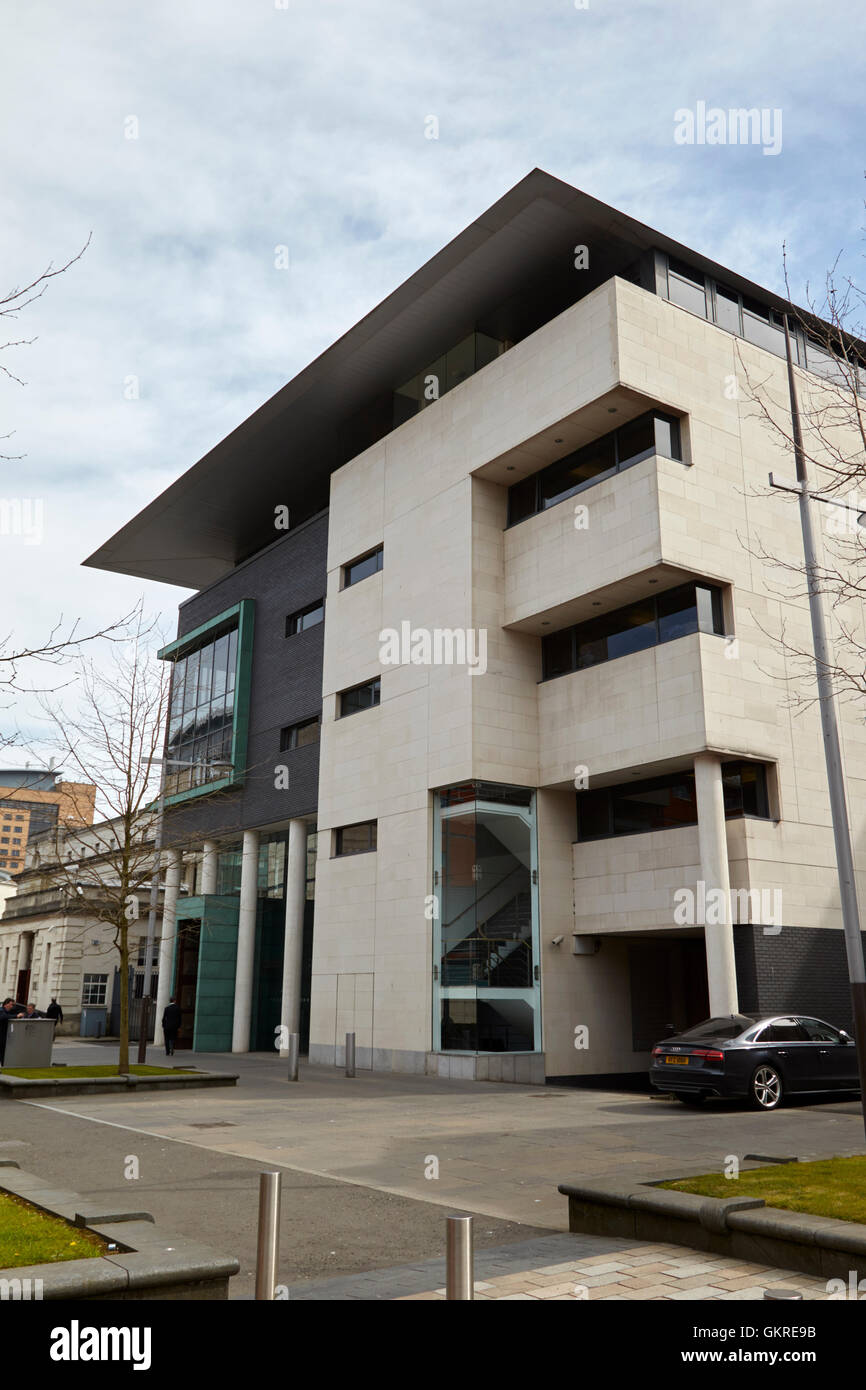 the law society of northern ireland and bar library belfast Stock Photo ...