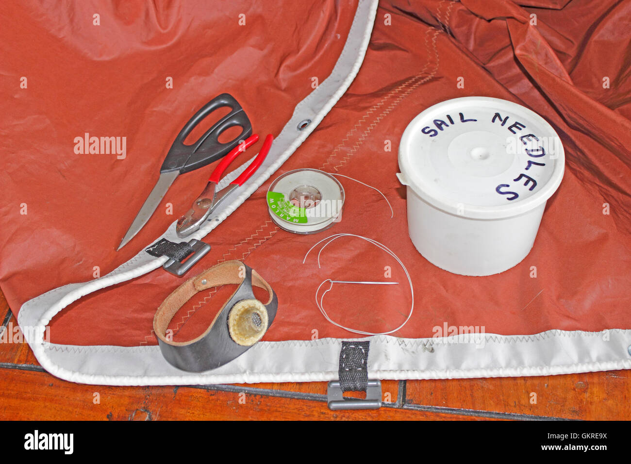 Sailmakers tools hi-res stock photography and images - Alamy