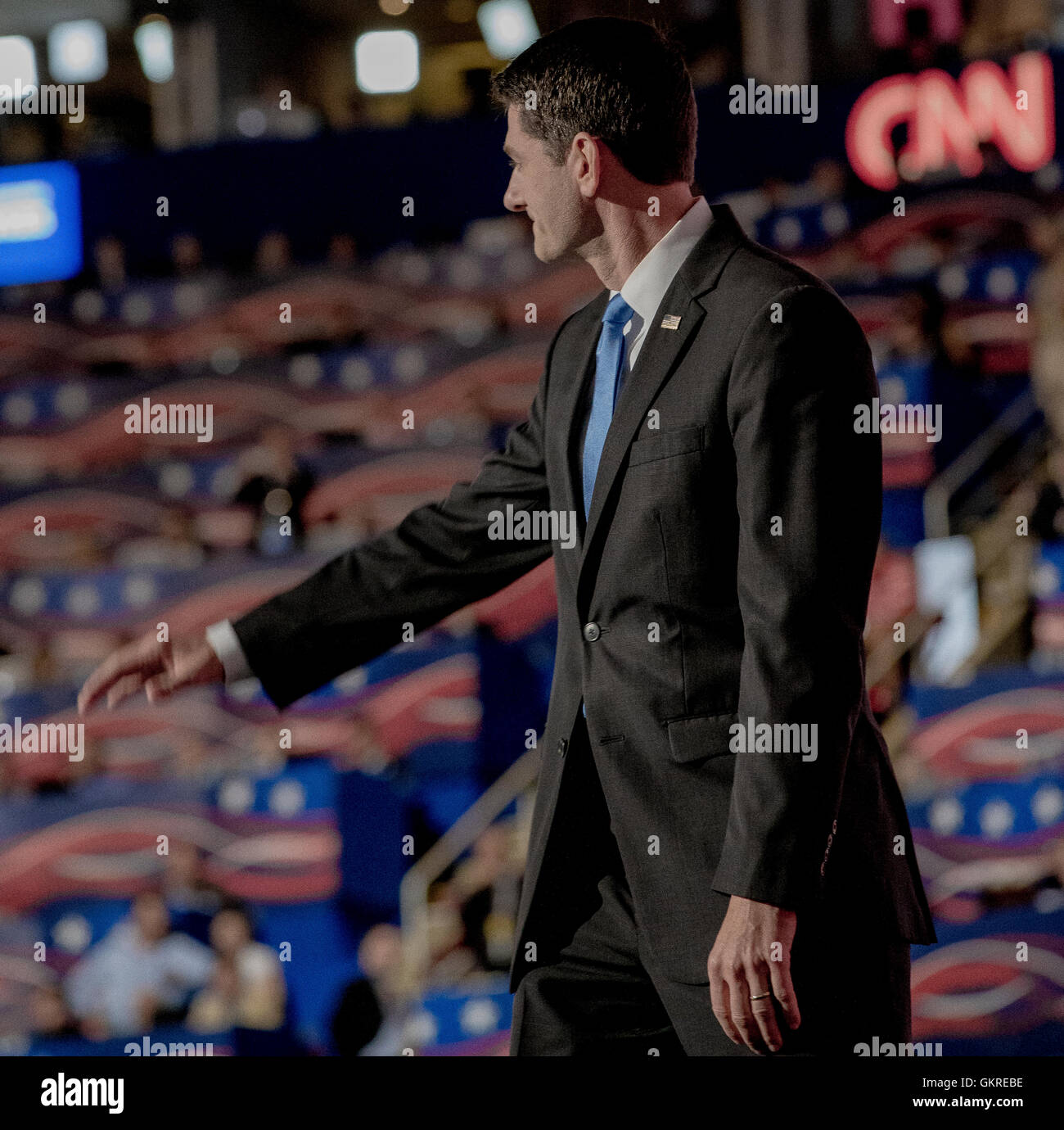 Cleveland, Ohio, USA,19th July, 2016 Speaker of the House Paul Ryan at ...