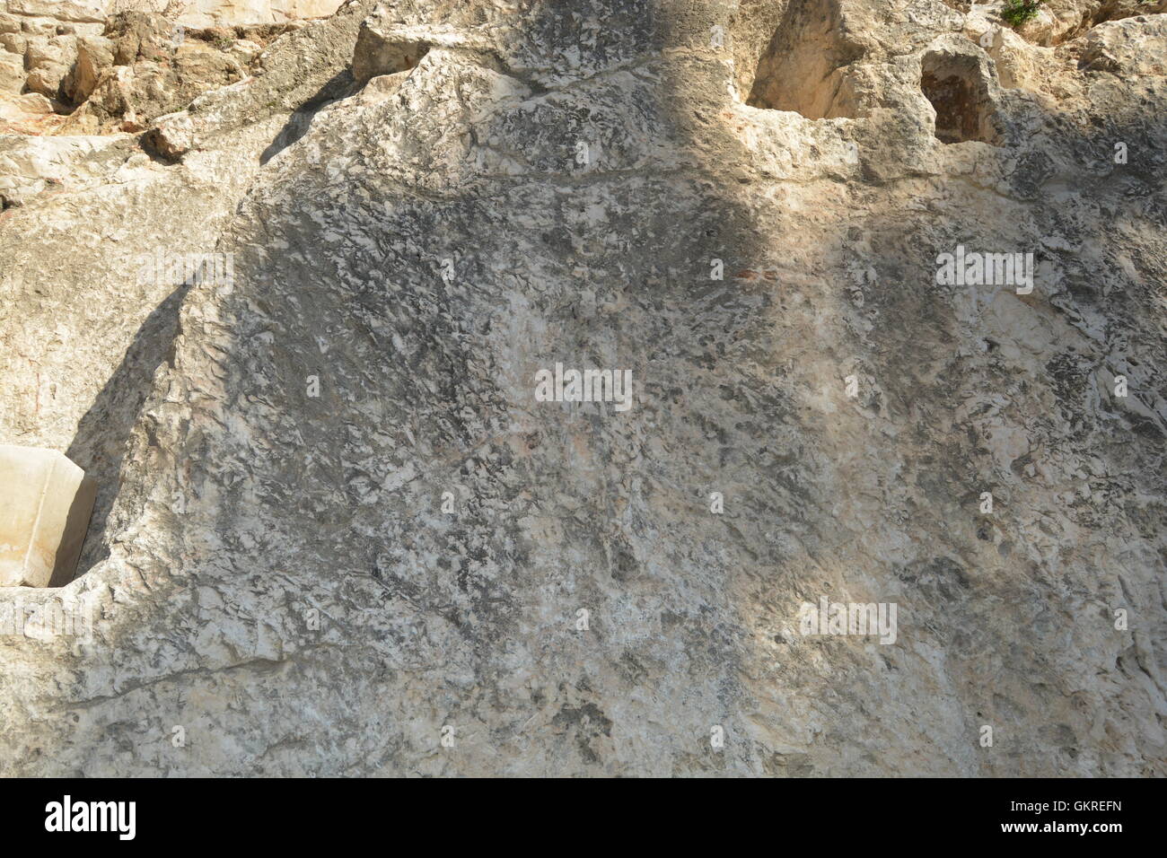 The Garden Tomb and Skull Hill, Jerusalem, Israel Stock Photo - Alamy