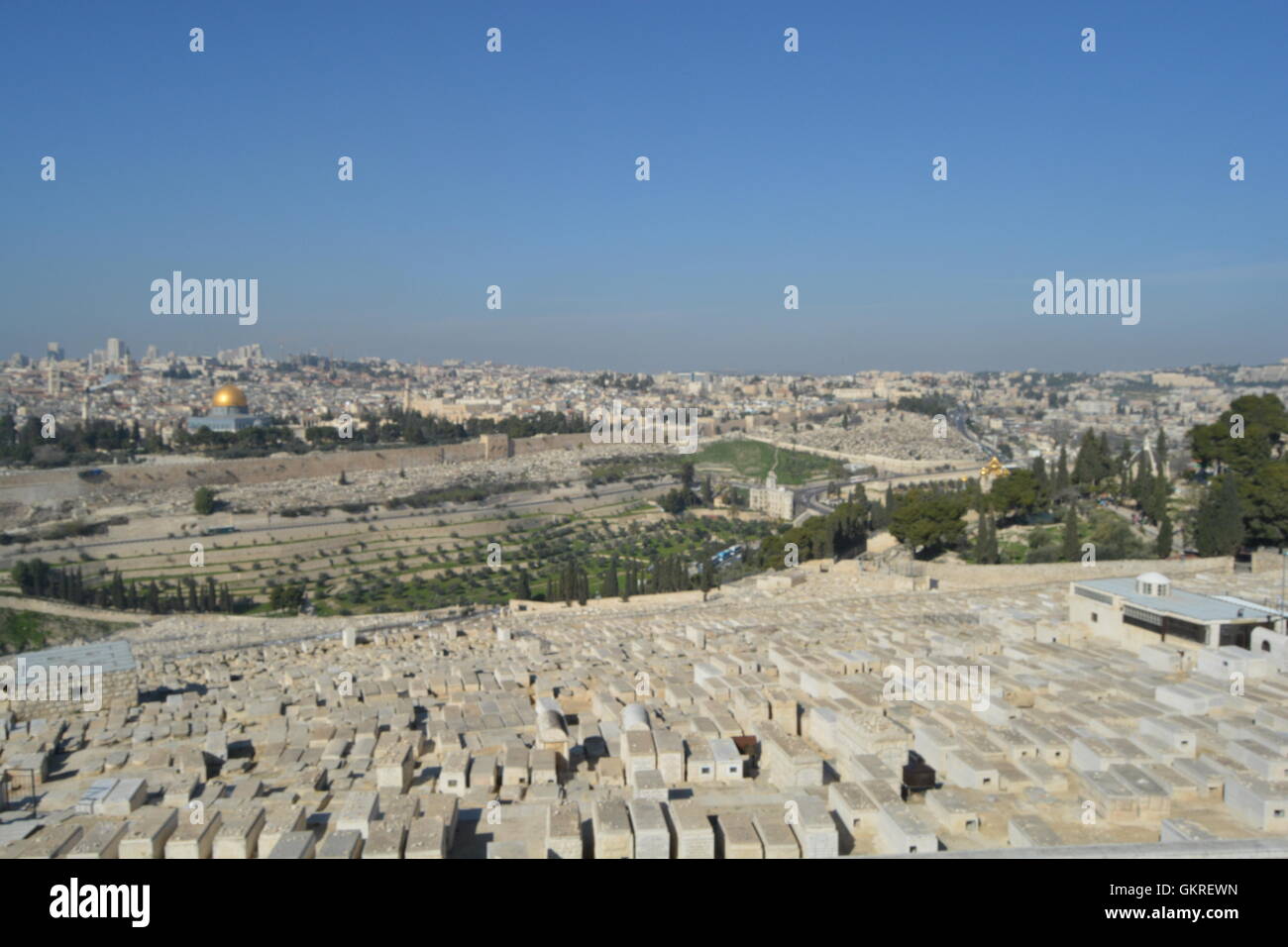 Dominus Flevit Church, Mount of Olives, Jerusalem, Israel Stock Photo ...