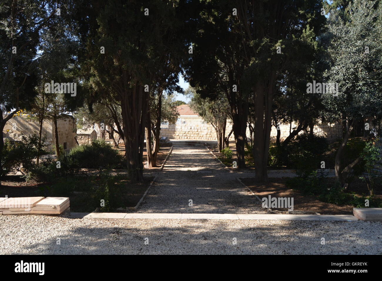 Church of the Pater Noster, Mount of Olives, Jerusalem, Israel Stock ...