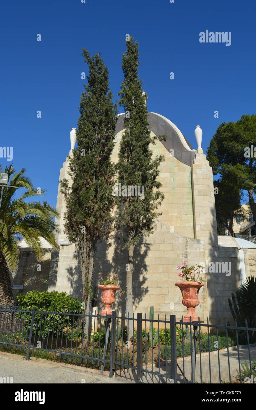 Dominus Flevit Church, Mount of Olives, Jerusalem, Israel Stock Photo ...