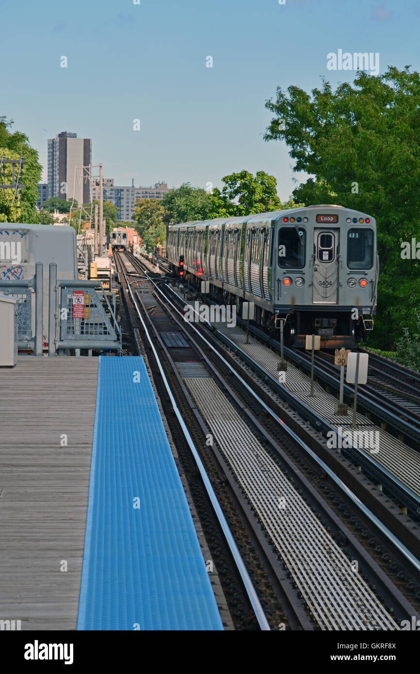 Chicago public transportation High Resolution Stock Photography and ...
