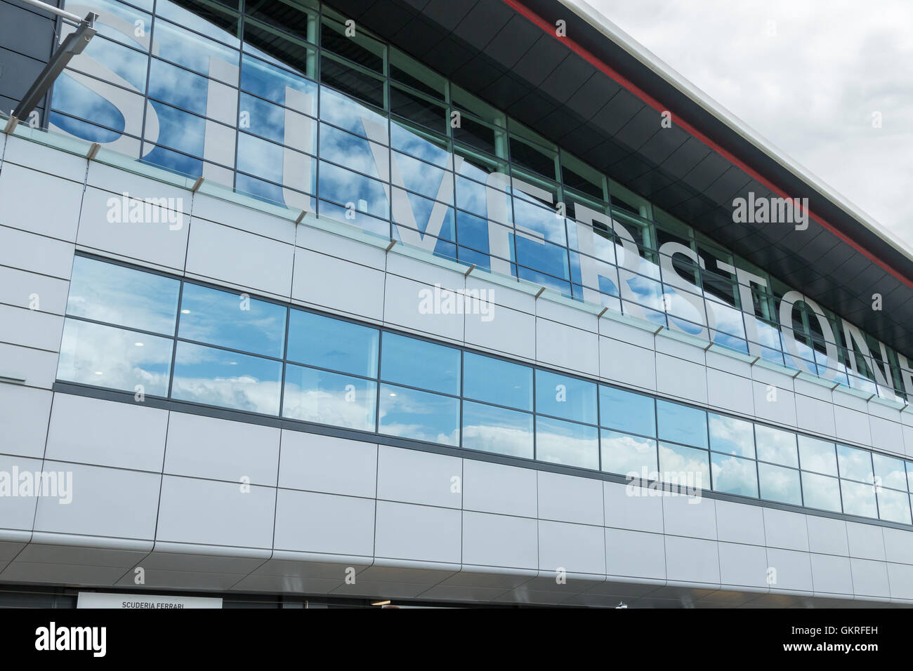 Silverstone wing building hi-res stock photography and images - Alamy
