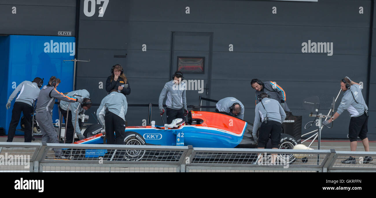 F1 mid season testing at Silverstone, July 2016 Stock Photo - Alamy