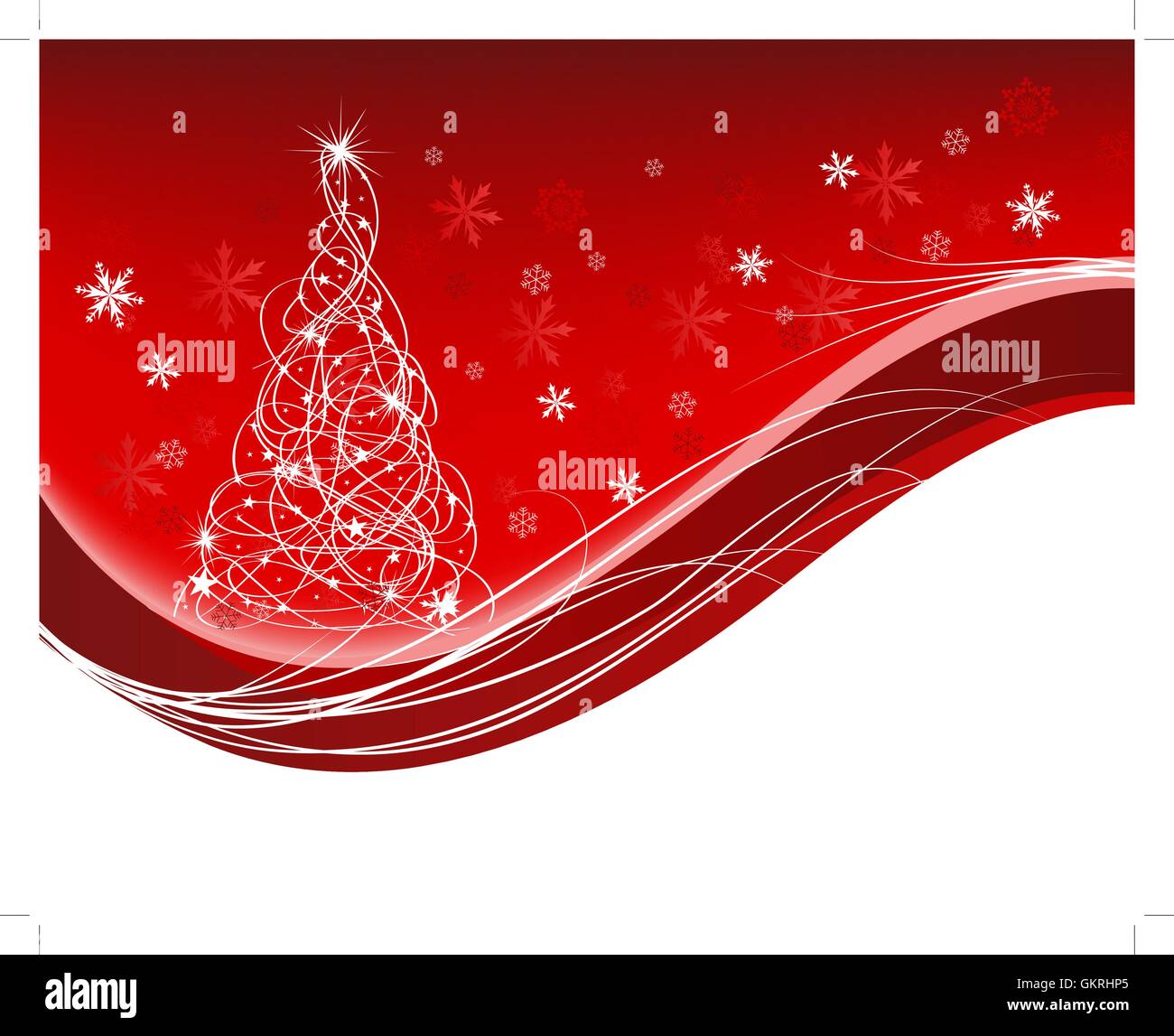 Party christmas card pine Stock Vector Images - Alamy
