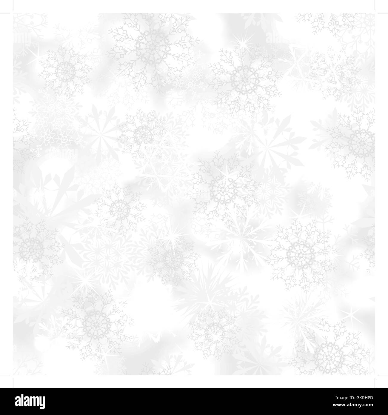 Seamless abstract snowflake background Stock Vector Images - Alamy