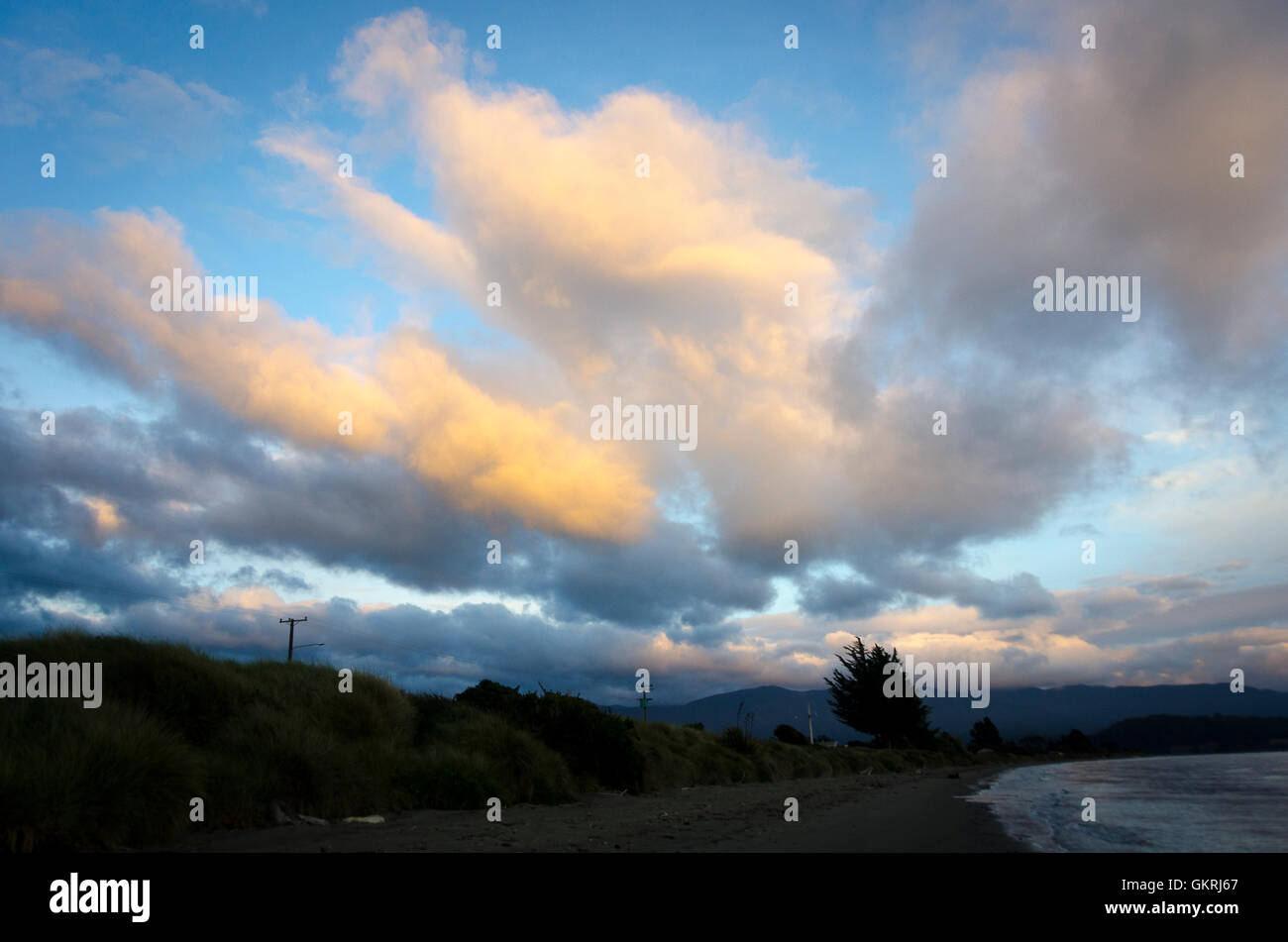 Pohara beach new zealand hi-res stock photography and images - Alamy