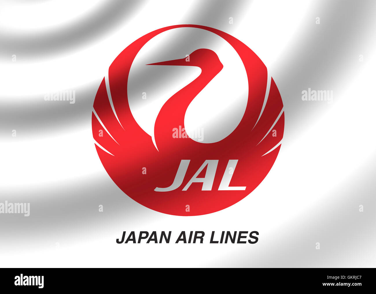Japan Air Lines logo Stock Photo - Alamy