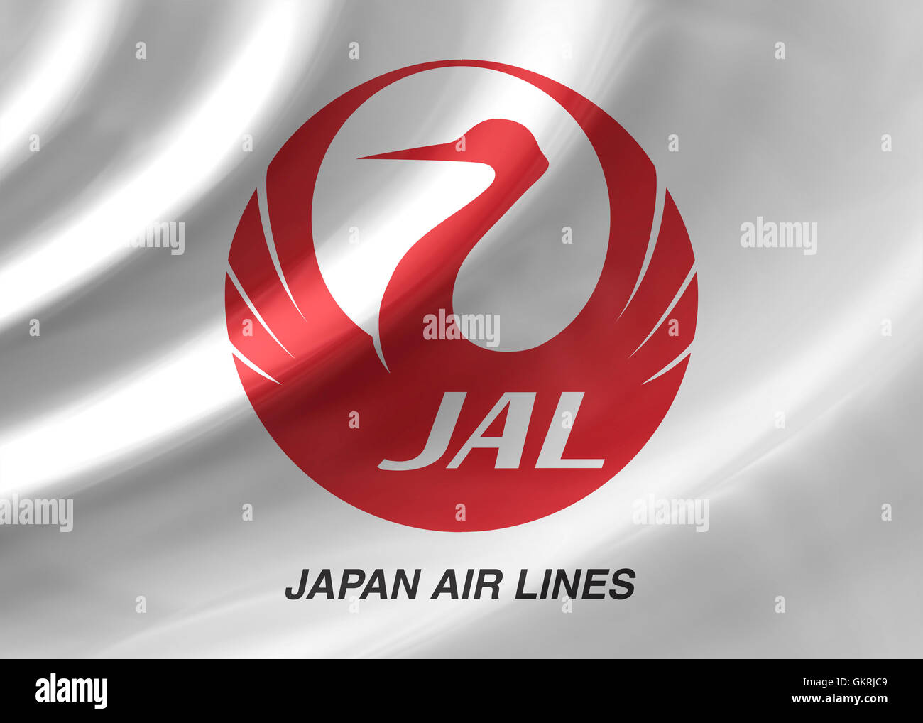 Japan Air Lines logo Stock Photo - Alamy