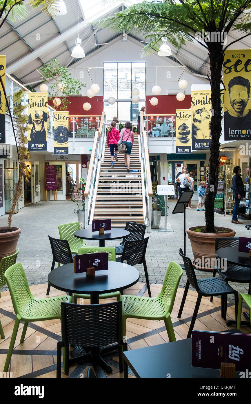 The interior of Lemon Street Market Stock Photo - Alamy