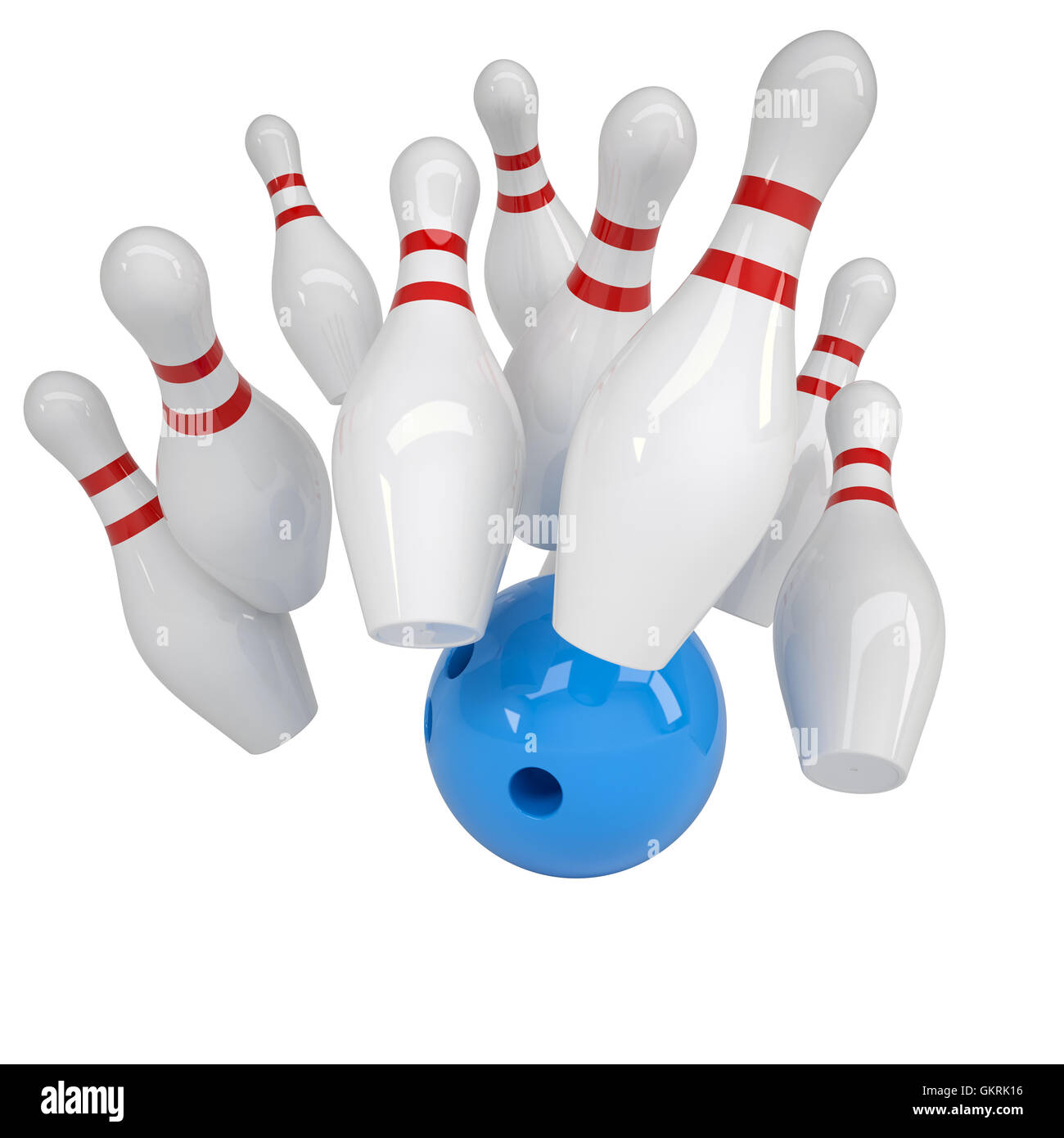 Ball alley lane Cut Out Stock Images & Pictures - Alamy