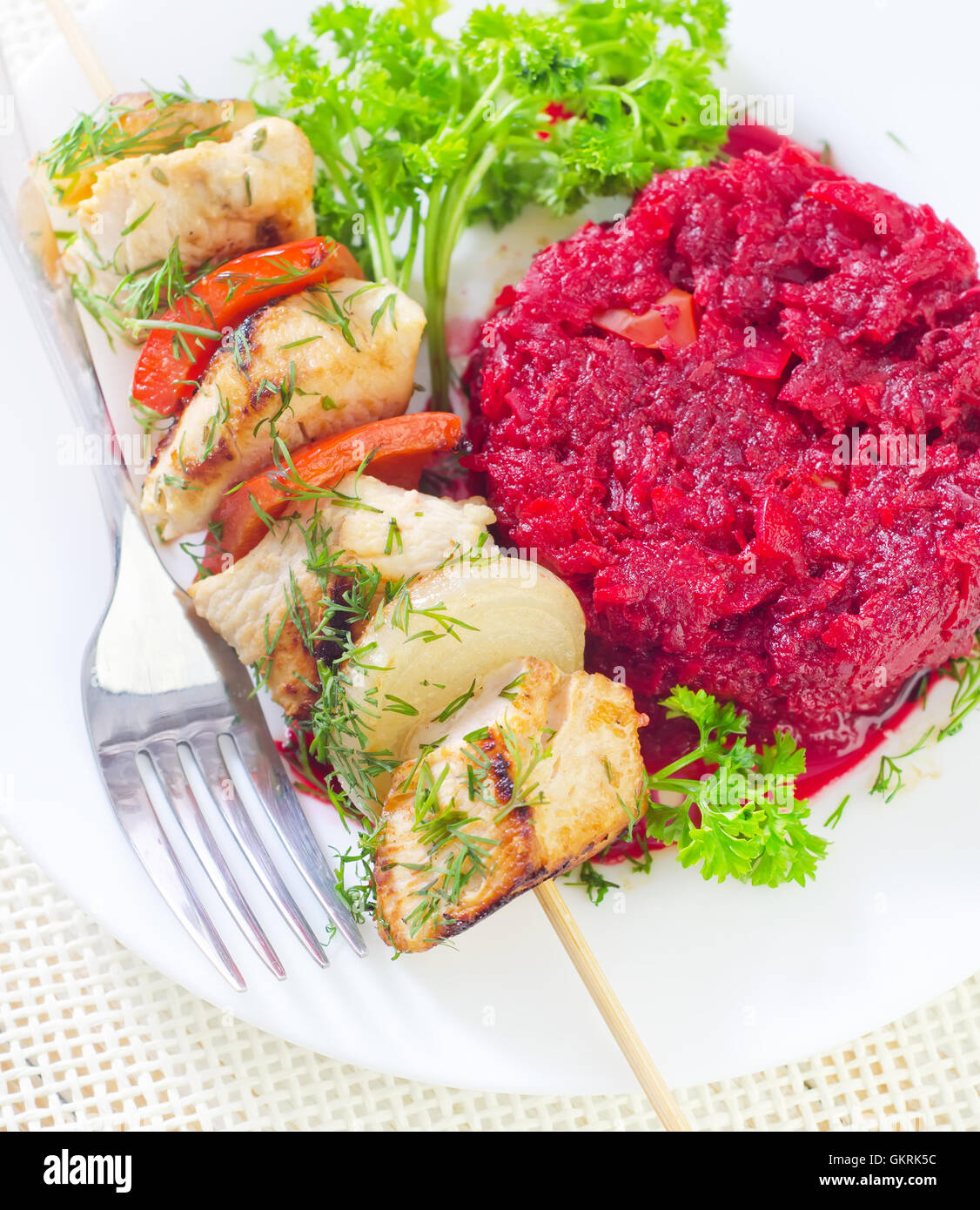 Maroon chicken hi-res stock photography and images - Alamy