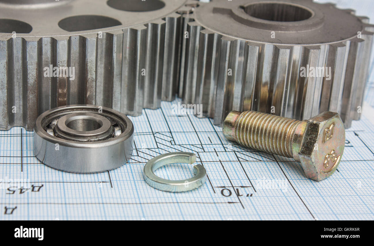 tools and mechanisms detail Stock Photo - Alamy