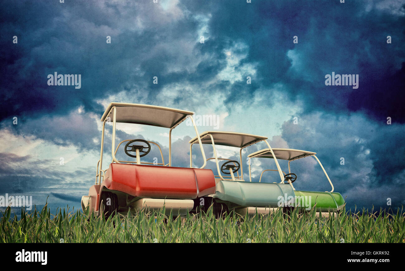 Golf cart bag hi-res stock photography and images - Alamy