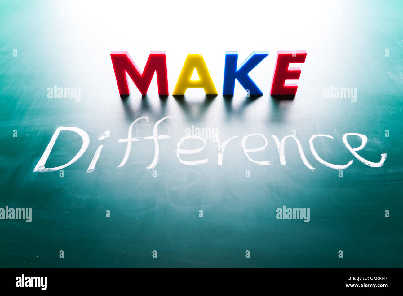 Make difference concept Stock Photo - Alamy