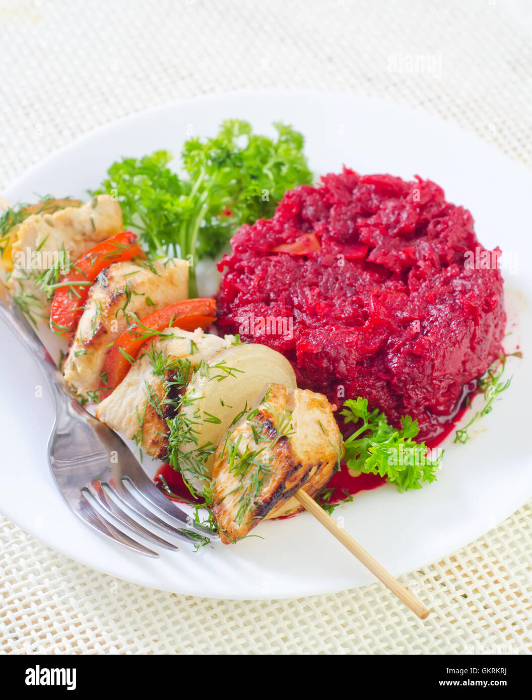 Maroon chicken hi-res stock photography and images - Alamy