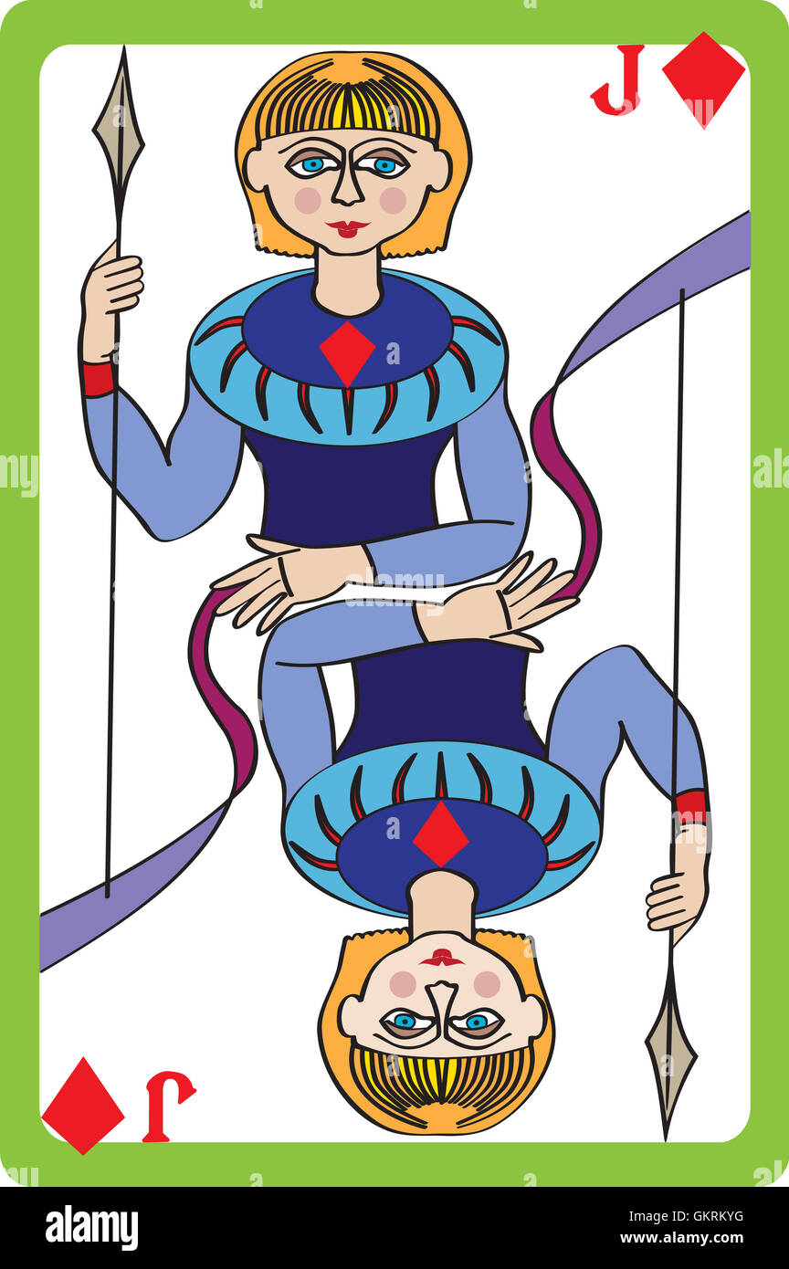 Jack diamonds hi-res stock photography and images - Alamy