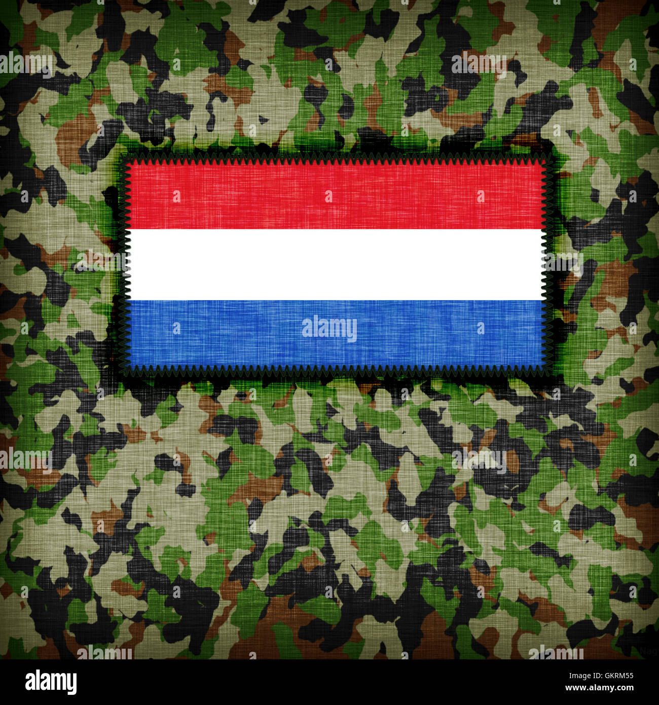 Amy camouflage uniform, the Netherlands Stock Photo - Alamy