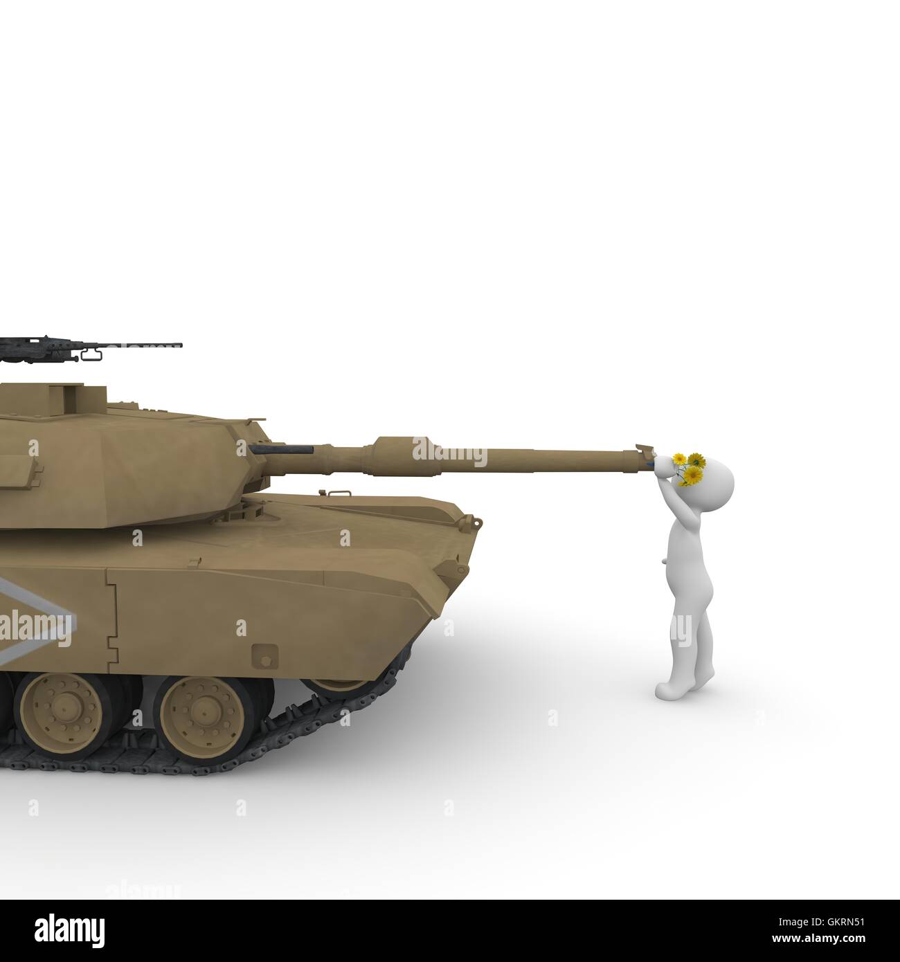peace tank 1 Stock Photo - Alamy
