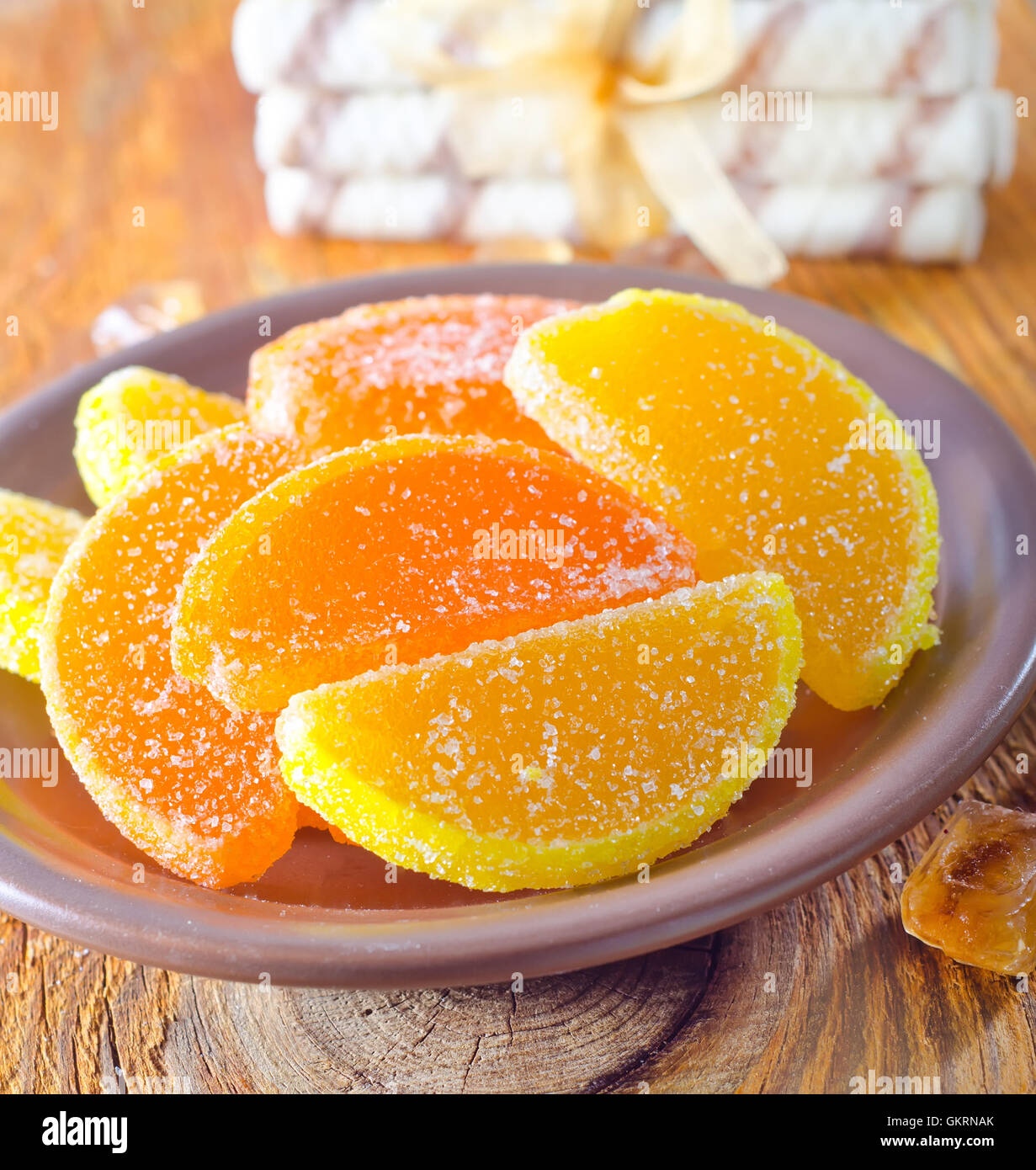 Red soft jelly candy hi-res stock photography and images - Alamy