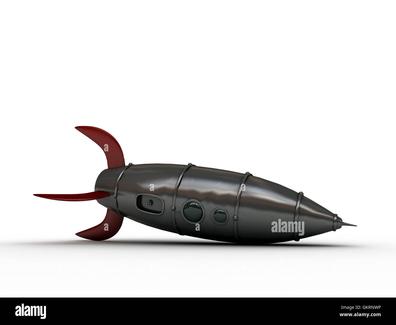 Retro futuristic space Cut Out Stock Images & Pictures - Alamy