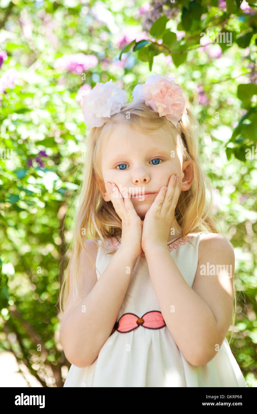 girl in spring Stock Photo - Alamy