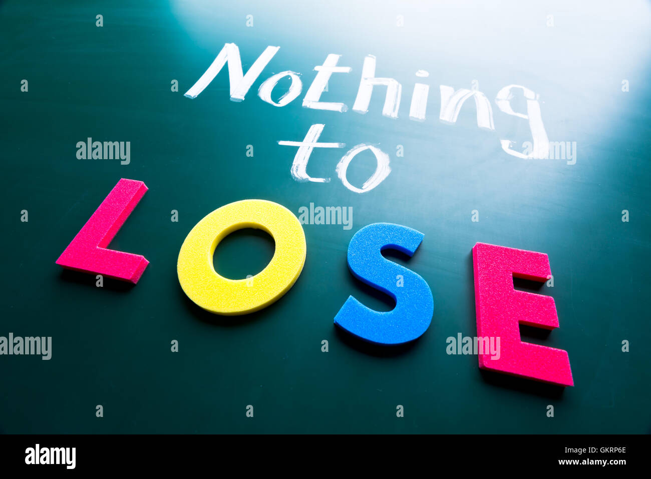 Nothing to lose Stock Photo - Alamy