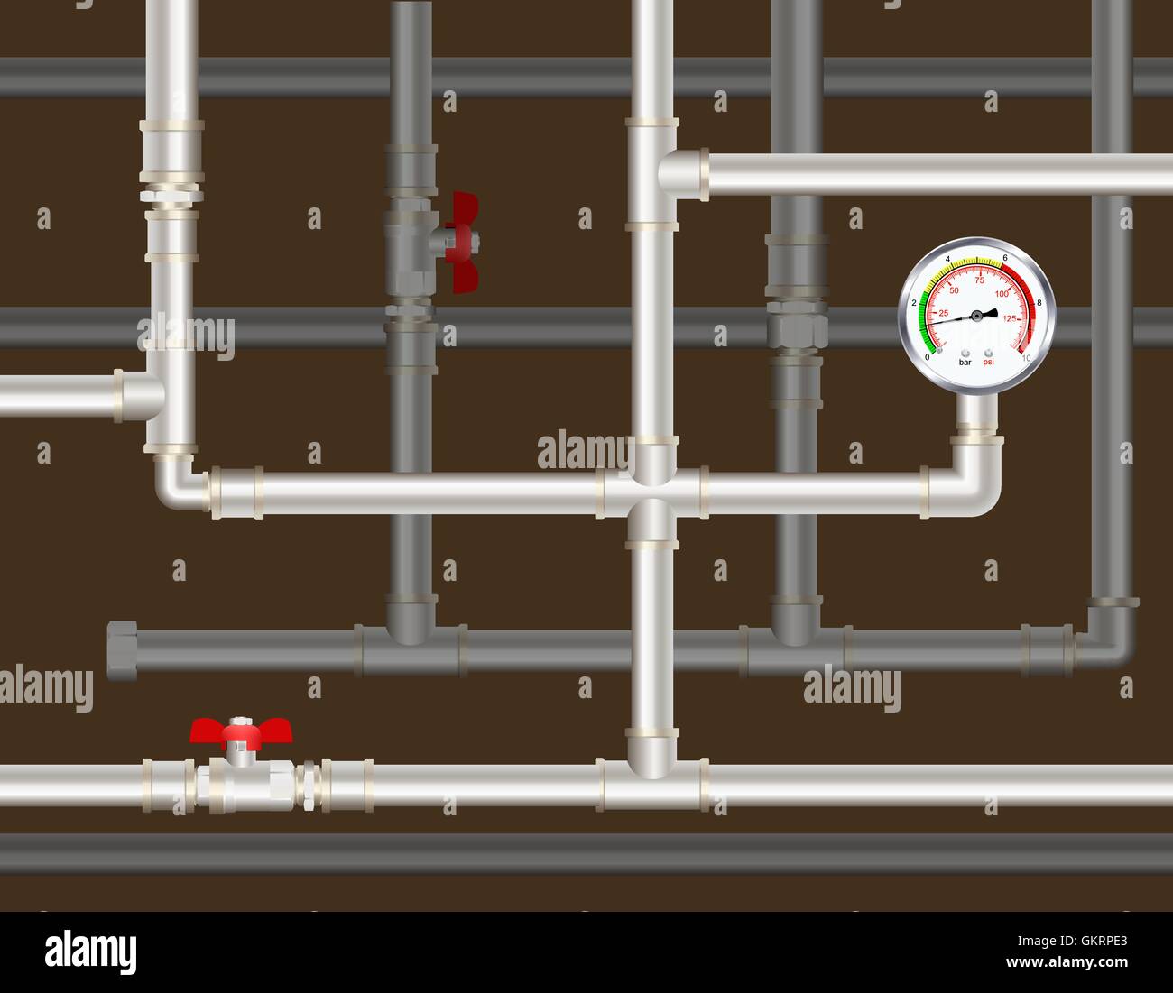 pipeline background. Vector illustration Stock Vector Image & Art - Alamy