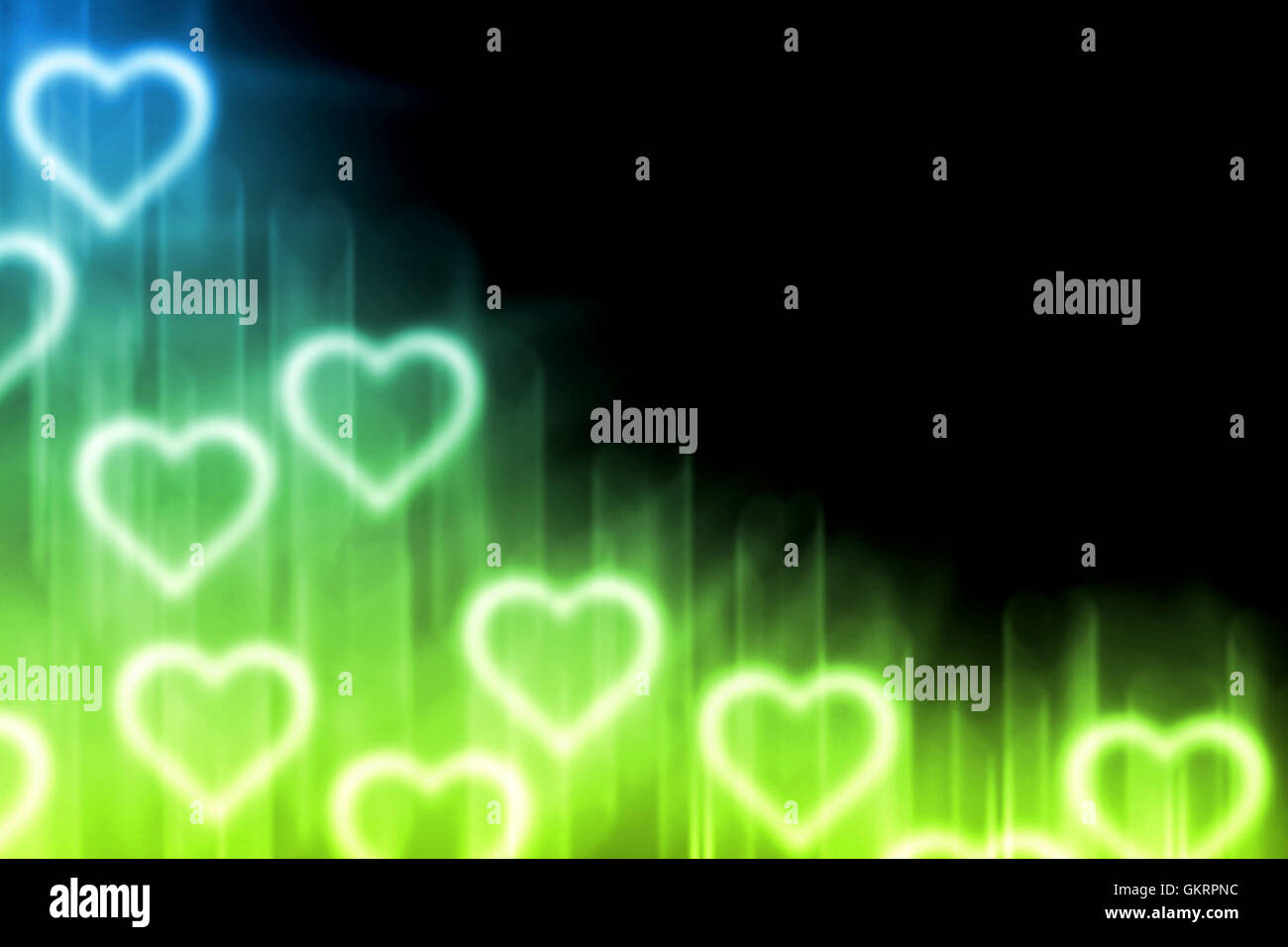 abstract background with light heart blank for text Stock Photo - Alamy
